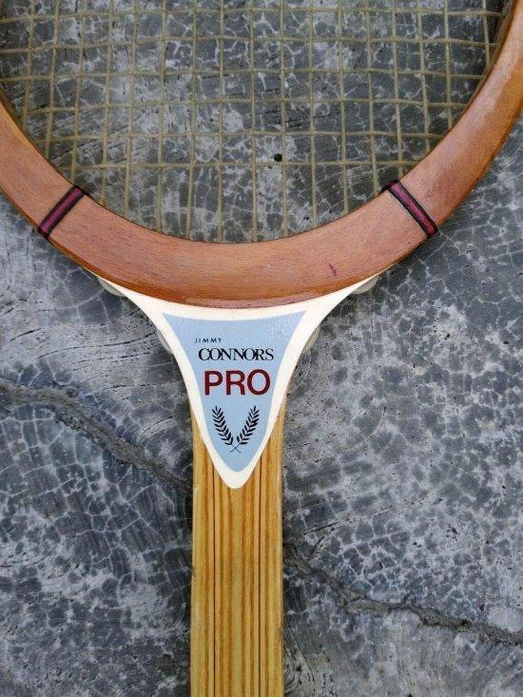 Vintage Wilson Jimmy Connors pro reket u DUNLOP. Perfektan Vintage