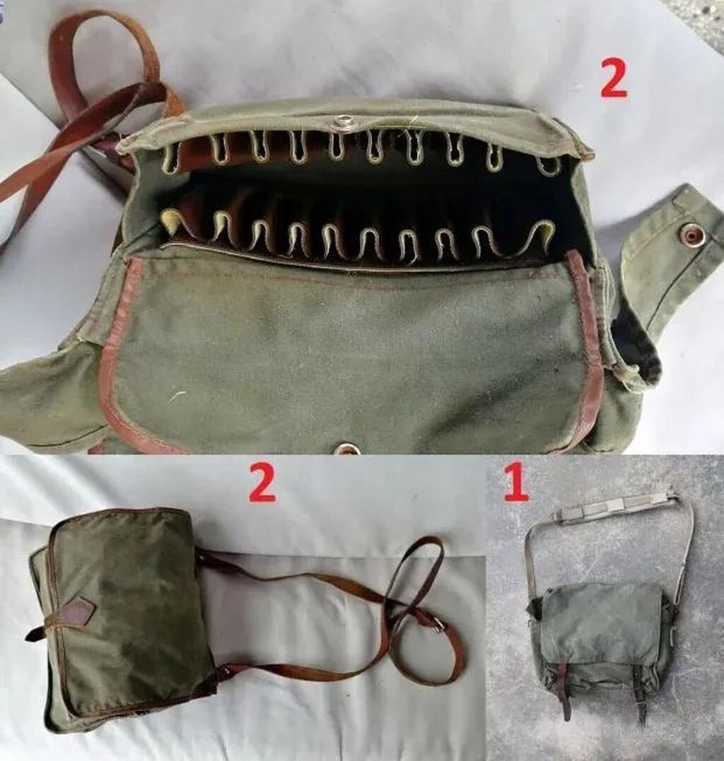 LOVAČKA torba. 1. Izuzetno izdržljiva i jaka lovačka torba od ciradnog