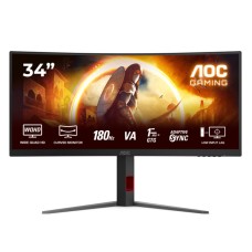 AOC CU34G4 UWQHD Fast VA 180 Hz Curved Gaming Monitor