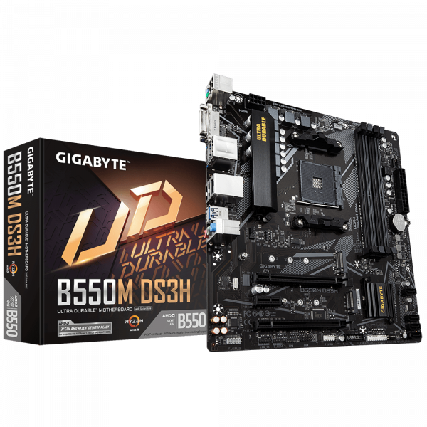 MB AM4 GIGABYTE B550M DS3H