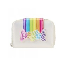 Loungefly Lisa Frank Rainbow Logo Zip Around, novčanik