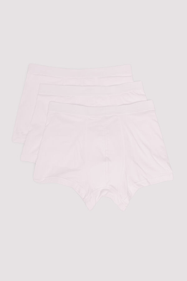 Packen Sie 3 Basic -Boxershorts ein