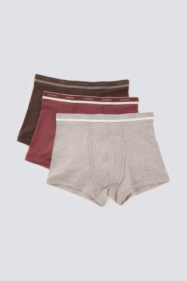 3er-Pack Basic Boxershorts
