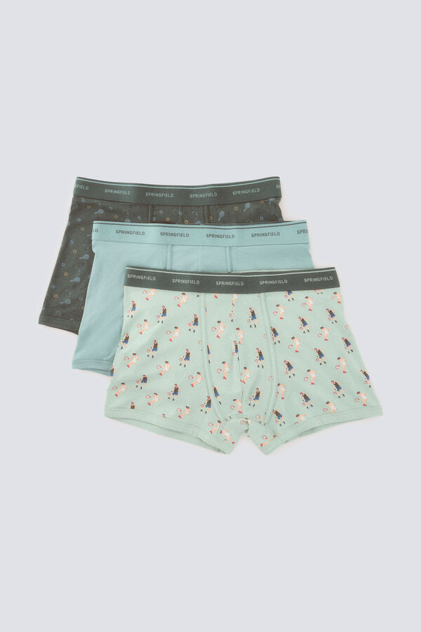 3er-Pack Tennis-Boxershorts