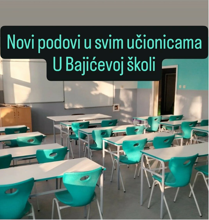 Školski PVC pod