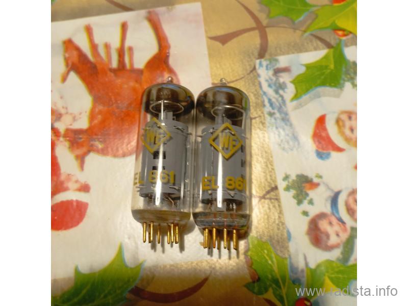 2 x EL861 RFT GOLD PINS