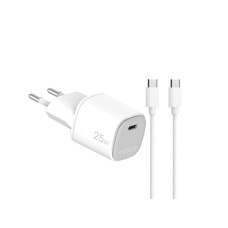 CELLY Kućni punjač od 25W sa USB-C kablom