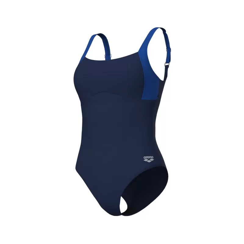 W ARENA SWIMSUIT GIANNA SQUARED BACK NAVY-BRIGHT BLUE-NAVY