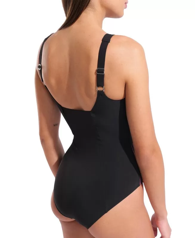 W ARENA SWIMSUIT GIUSY SQUARED BACK BLACK