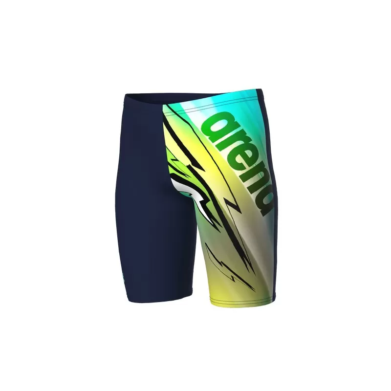 B ARENA LOUD SWIM JAMMER NAVY-MULTI