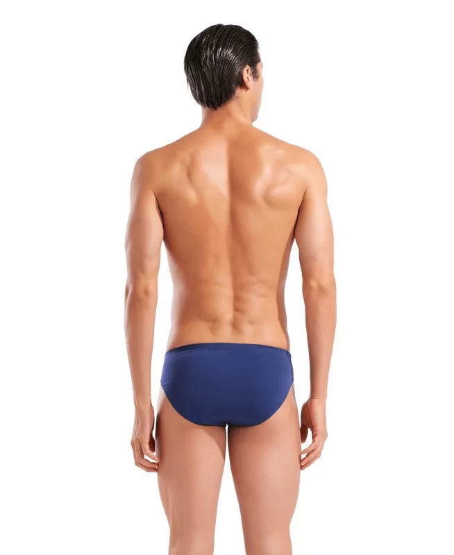 M ARENA LOGO SWIM BRIEFS NAVY-WATER