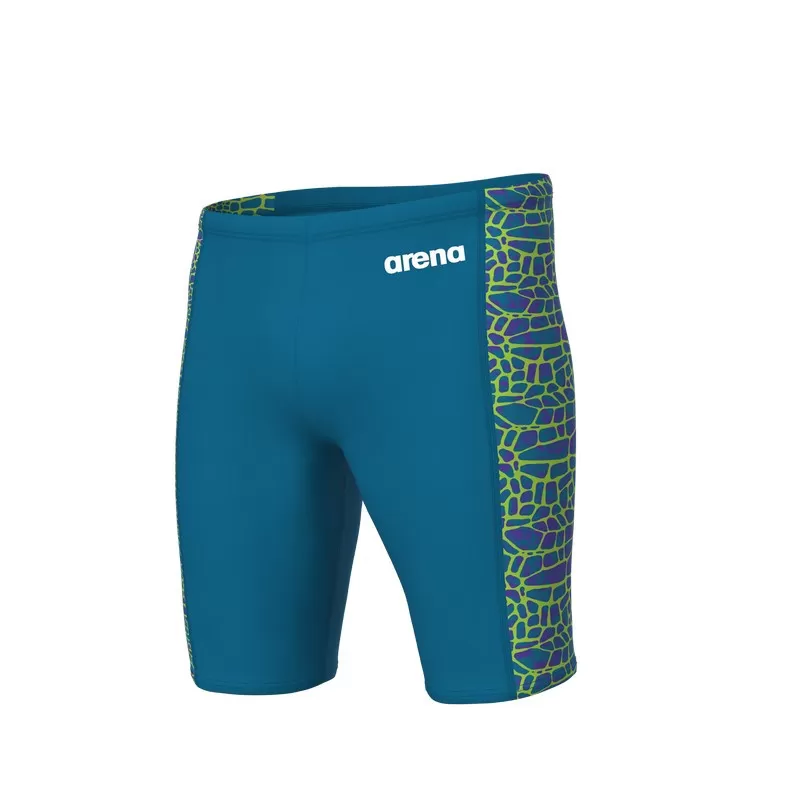 M ARENA SNAKESKIN SWIM JAMMER BLUE COSMO MULTI