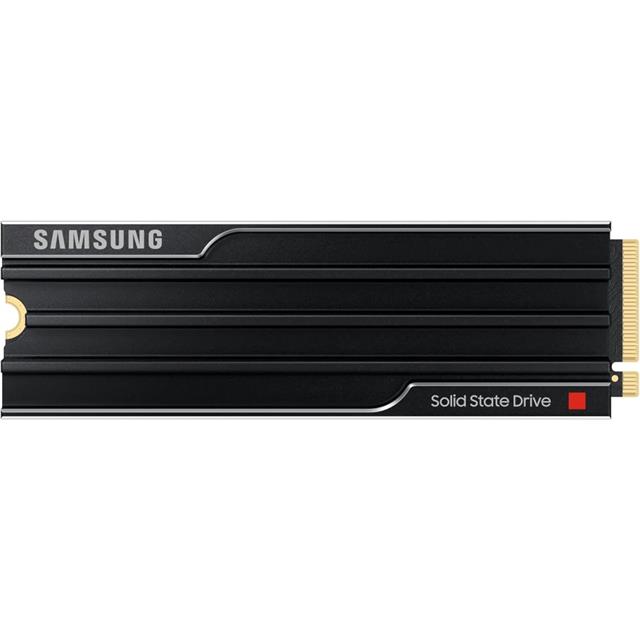 SAMSUNG M.2 NVMe 4TB, 2280, Gen PCIe 5.0x4, 9100 PRO, Read up to 14800 MB/s, Write up to 13400 MB/s, w/Heatsink