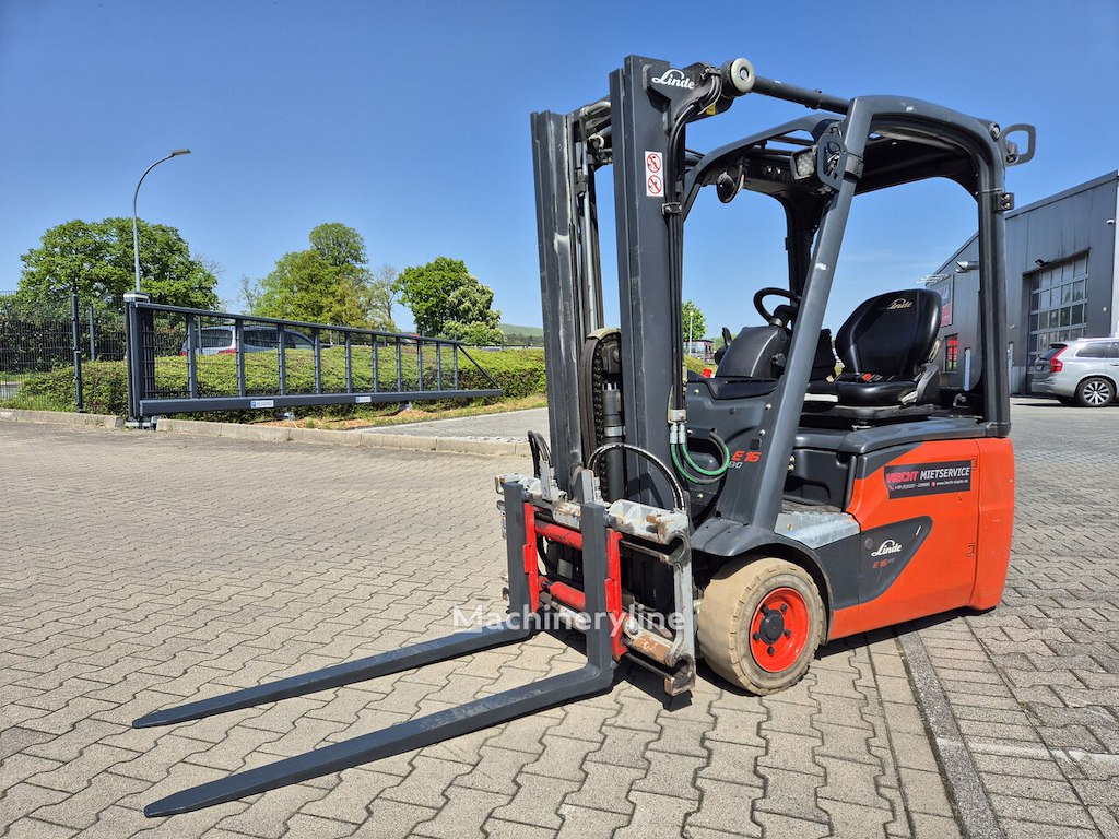 Linde E16C-02 viljuškar na tri točka