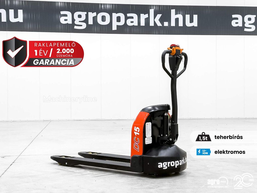 Nova Heli 1,5 ton Li-ion electric pedestrian pallet truck električni paletar