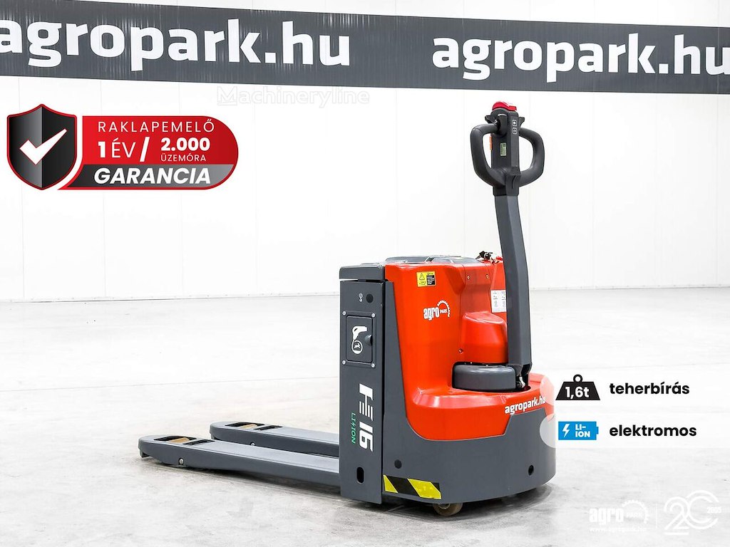 Nova Heli 1,6 ton high-performance Li-ion electric pedestrian pallet truck električni paletar