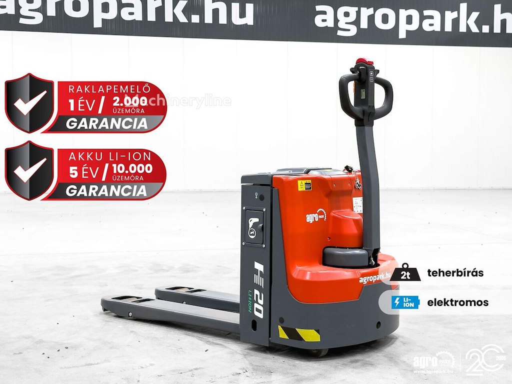 Nova Heli 2 ton high-performance Li-ion electric pedestrian pallet truck električni paletar