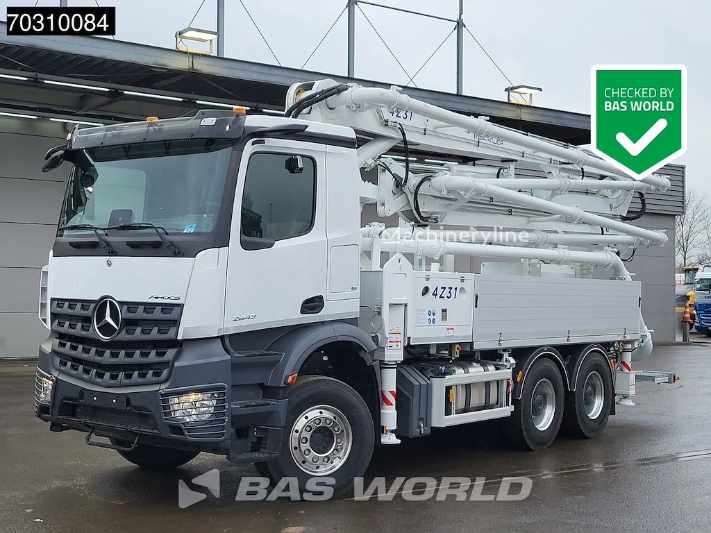 Nova Mercedes-Benz Arocs 2843 Arocs 6X4 NEW! 31mtr 4x extendable Bonneux concrete p pumpa za beton
