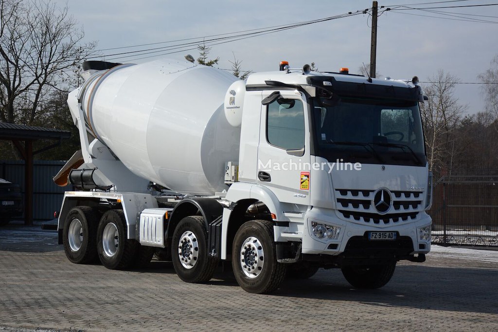 Putzmeister P9G na šasiji Mercedes-Benz Arocs 3243 kamion s mešalicom za beton