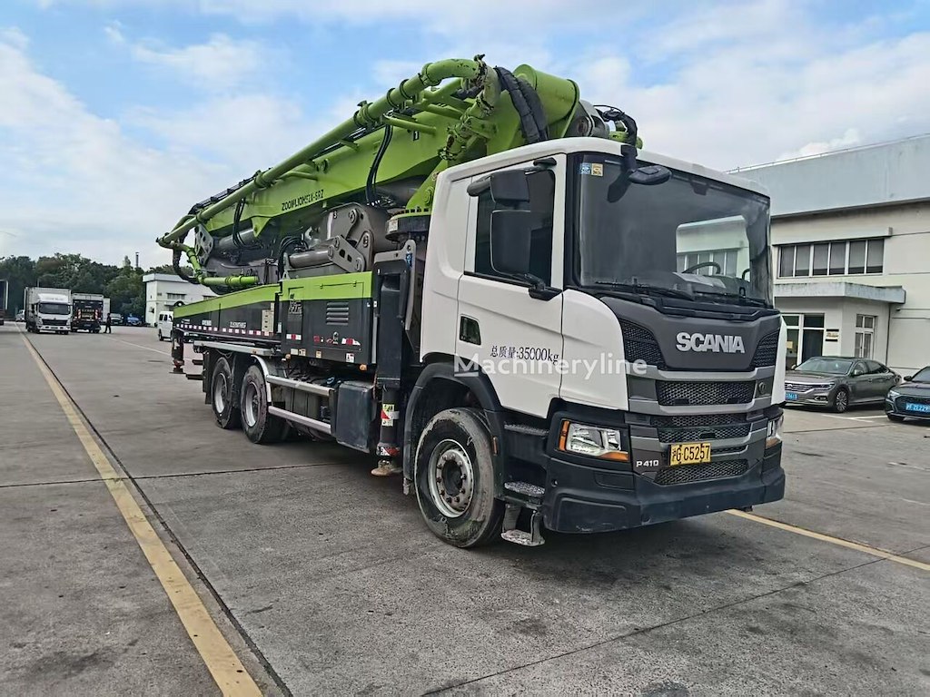 Zoomlion ZLJ5350 na šasiji Scania P410 pumpa za beton