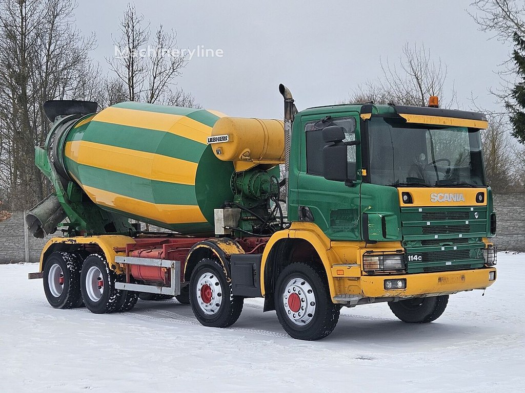Liebherr na šasiji Scania 114 380 kamion s mešalicom za beton