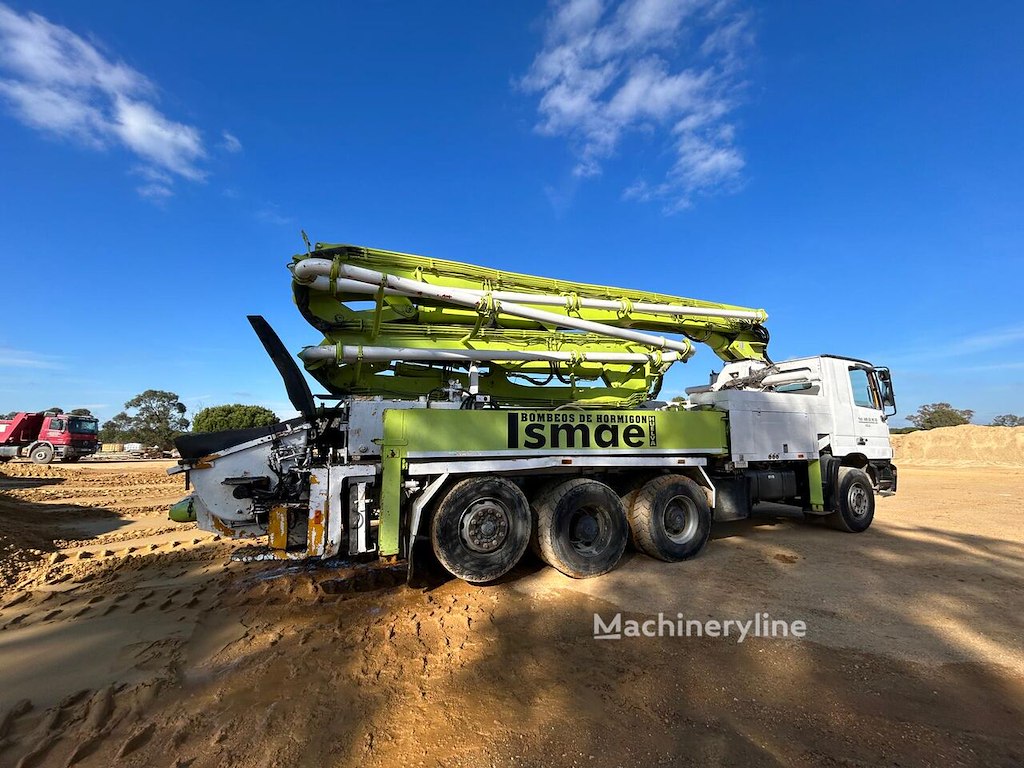 Putzmeister BSF16H na šasiji Mercedes-Benz Actros 3340 pumpa za beton