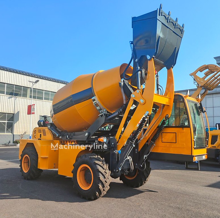 Novi Self Loading Concrete Mixer Truck 4m³ 4x4 | Euro V Diesel Option kamion s mešalicom za beton