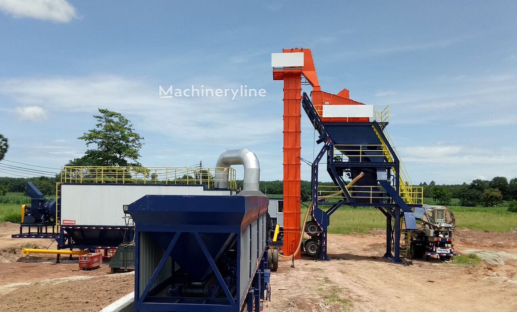 Nova Mobile Batch Asphalt Mixing Plant 80t/h asfaltna baza