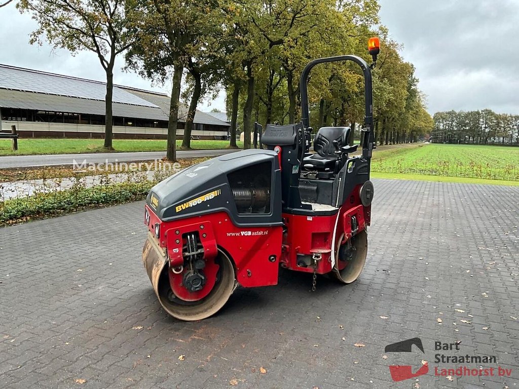 BOMAG BW 100 AD-5 Tandem roller trilwals. mali valjak