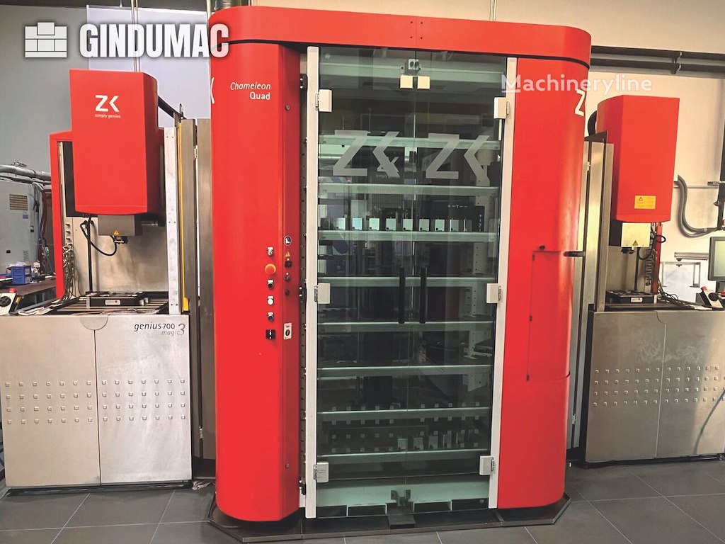 ZK Genius 700 (2015) + ZK Genius 700 (2019) + Chameleon- Quad (2 mašina za električno pražnjenje