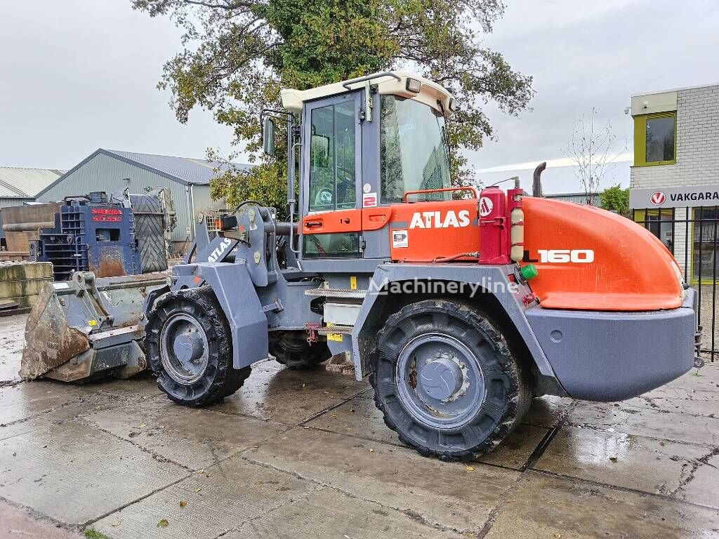 Atlas L160 terex tl160 shovel lwiellader loader ce 4x4 prednji utovarivač