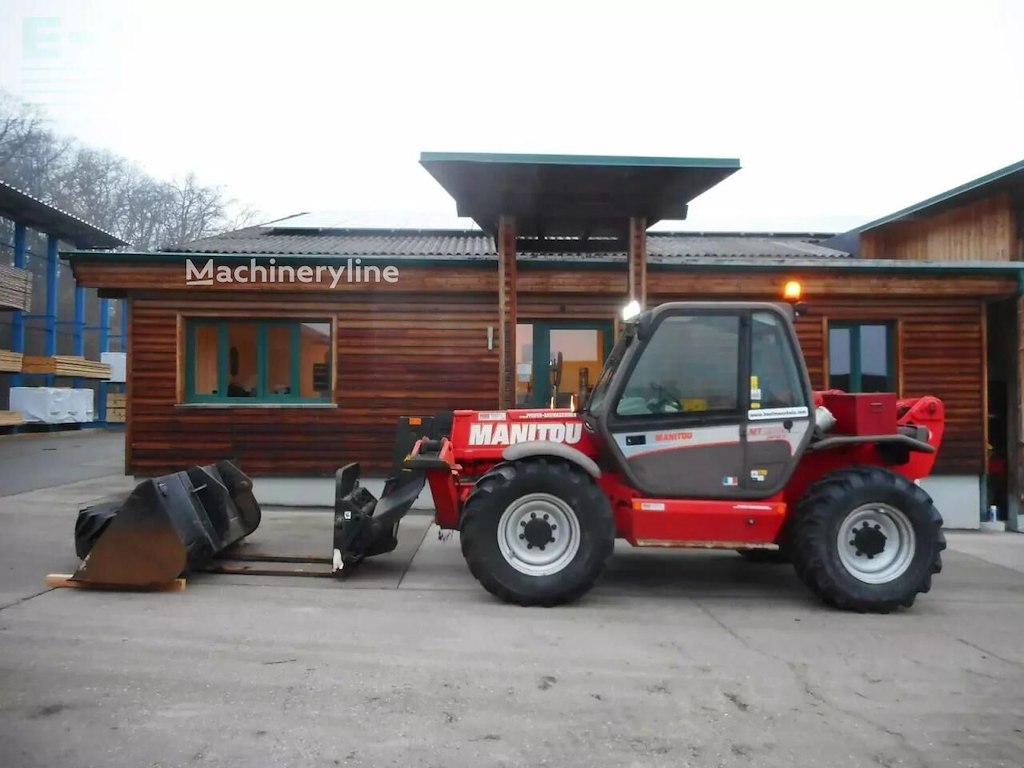 Manitou mt1233s serieii ( 12m 3,3t ) schaufel gabel rese teleskopski prednji utovarivač