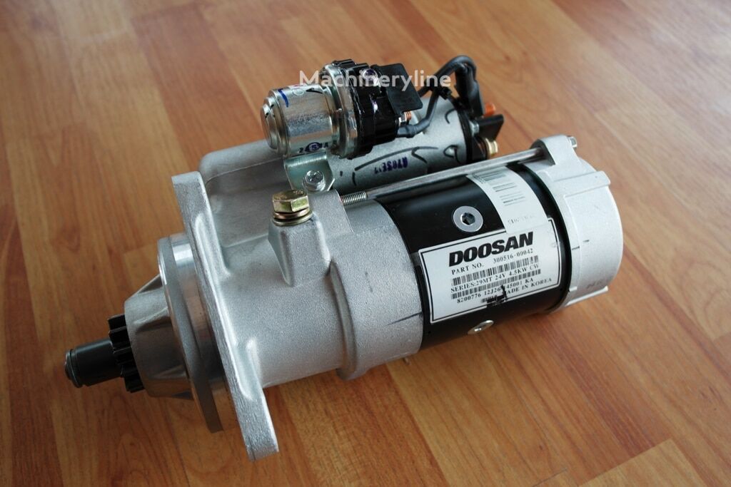 Doosan Electromotor Original Doosan 24V 300516-00042 starter za građevinske mašine