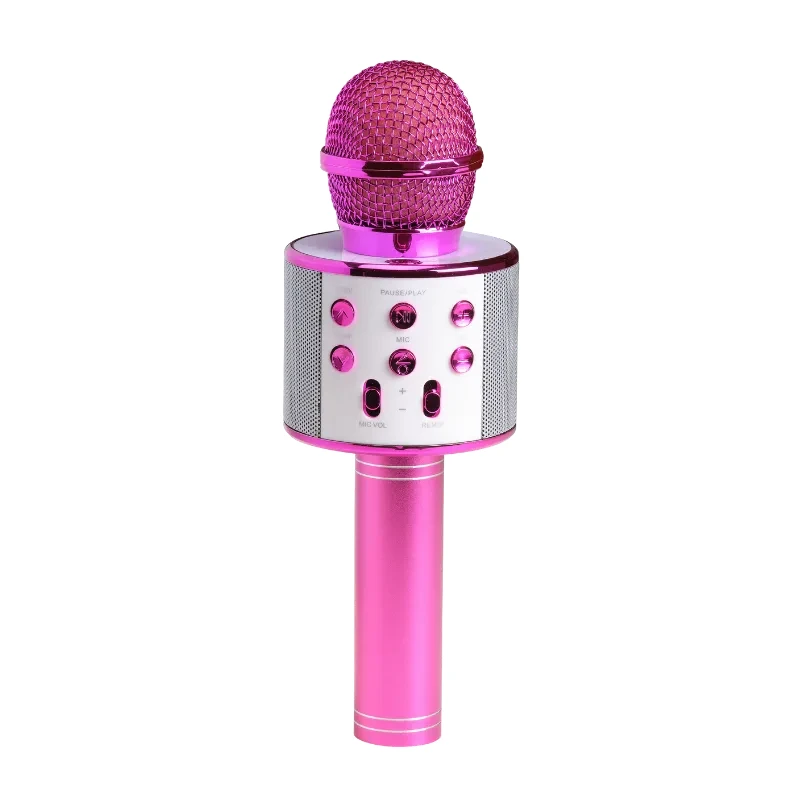 DENVER bluetooth karaoke mikrofon KMS-20P Roze