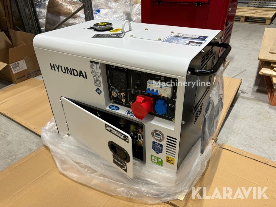 Prodaje se Hyundai DHY8000SE-3 benzinski generator na aukciji