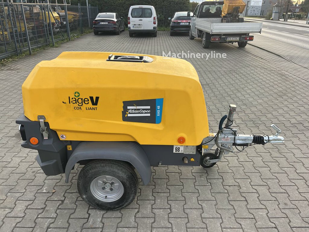 Atlas Copco XAS 48 mobilni kompresor