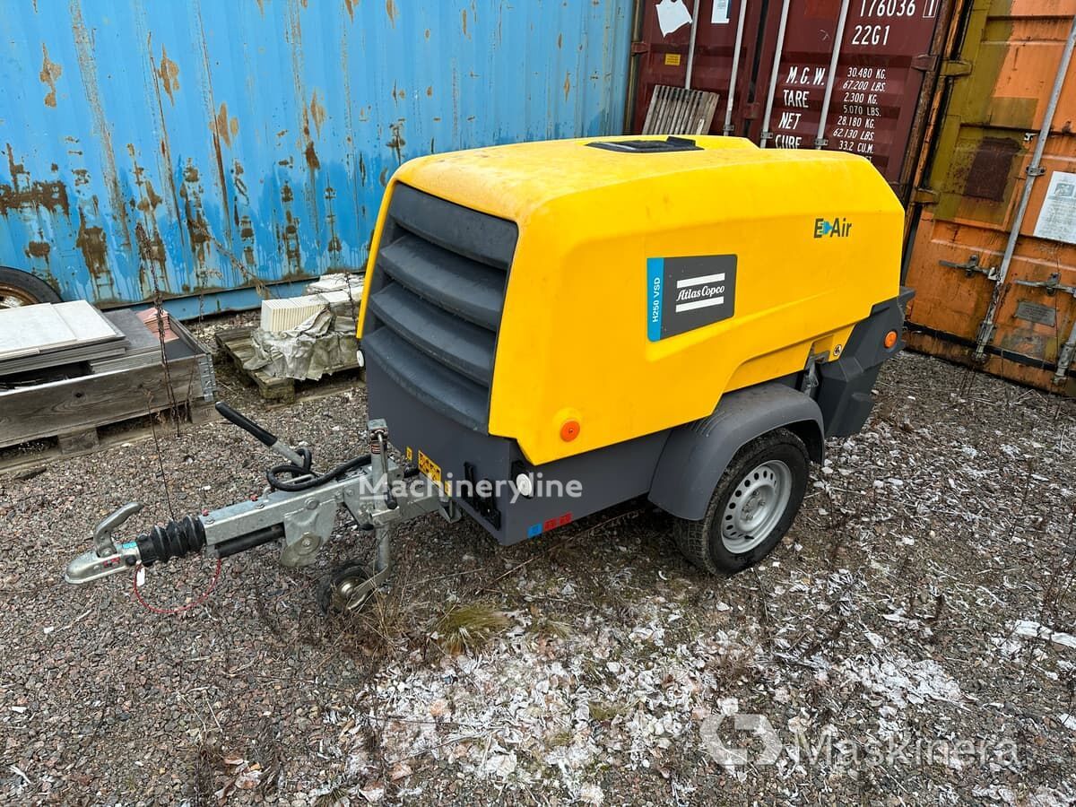 Prodaje se Atlas Copco E-Air H250 VSD mobilni kompresor na aukciji