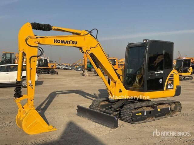 Prodaje se Komatsu PC58-8 mini bager na aukciji