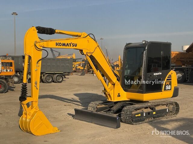 Prodaje se Komatsu PC58-8 mini bager na aukciji