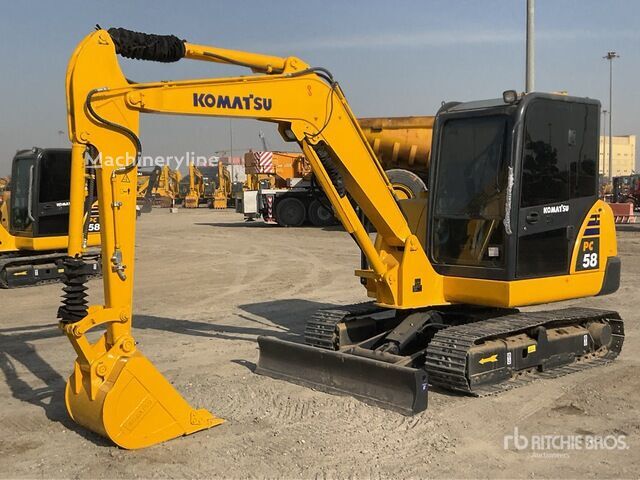 Prodaje se Komatsu PC58-8 mini bager na aukciji