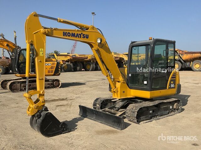 Prodaje se Komatsu PC56-7 mini bager na aukciji