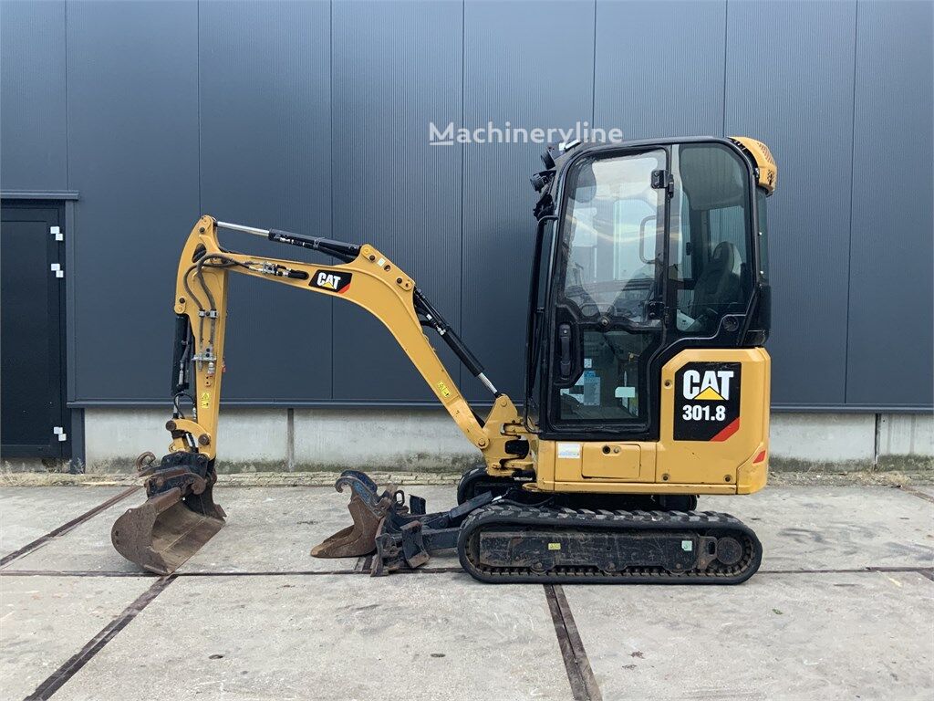 Caterpillar 301.8 airco/klima mini bager