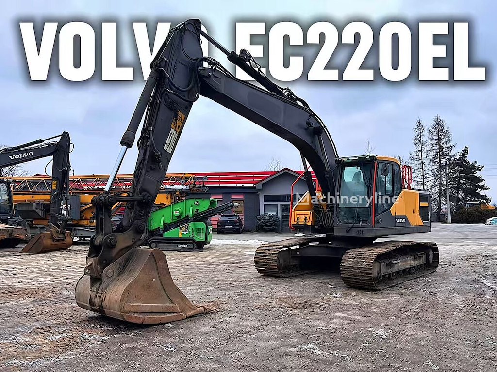 Volvo EC 220 EL bager guseničar