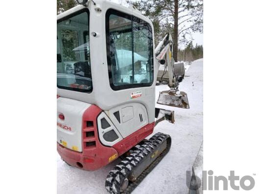 Prodaje se Takeuchi TB 216 mini bager na aukciji