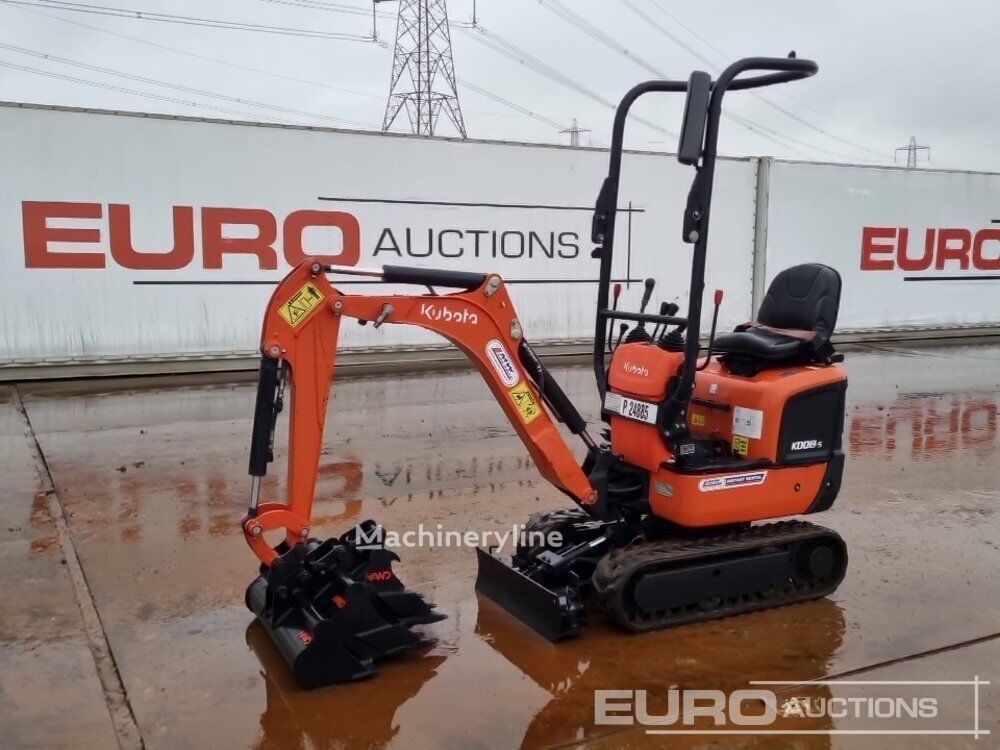 Prodaje se Kubota K008-5 mini bager na aukciji