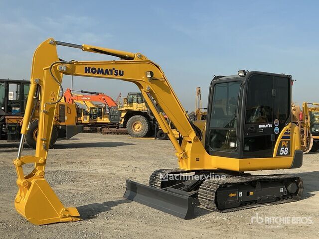 Prodaje se Komatsu PC58-8 mini bager na aukciji