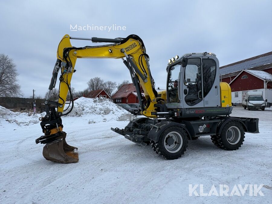 Prodaje se Wacker Neuson EW100 mini bager na aukciji