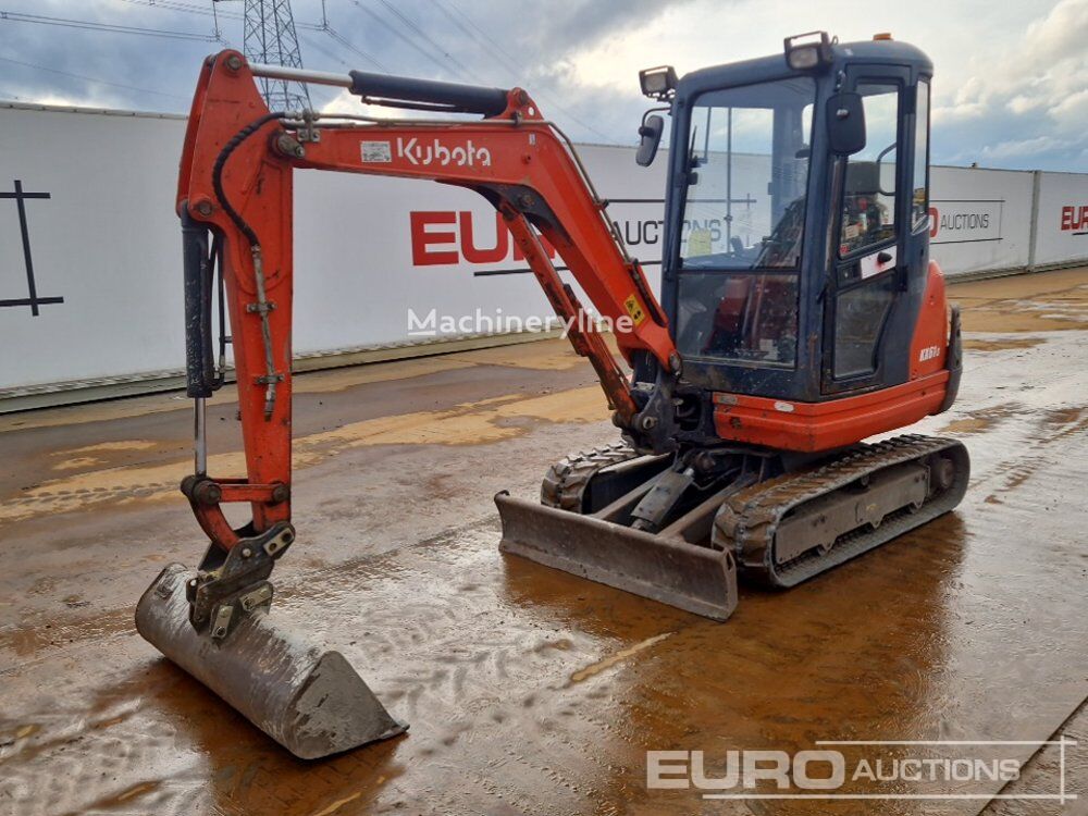 Prodaje se Kubota KX61-3 mini bager na aukciji