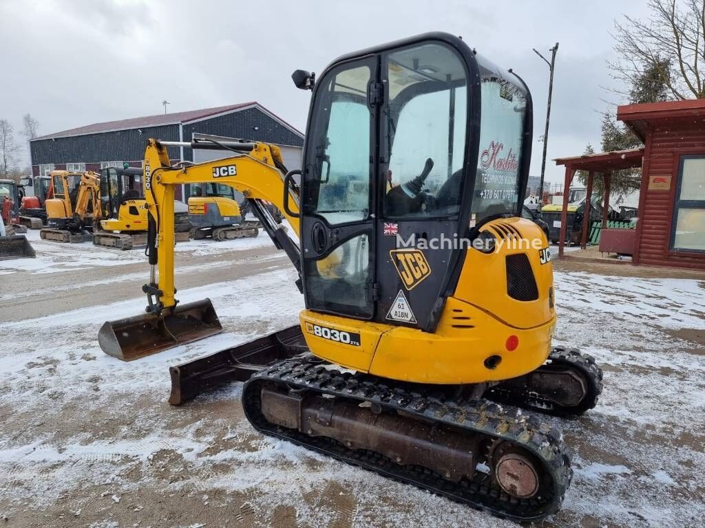 JCB 8030 ZTS mini bager