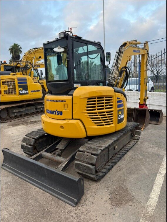 Komatsu PC55MR mini bager